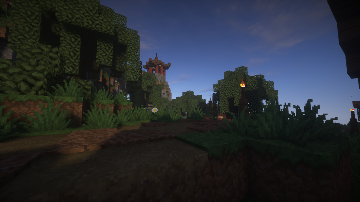 Sakura | Plot 112x112 Japanese Minecraft Map