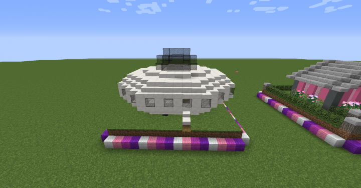 UFO House Minecraft Map
