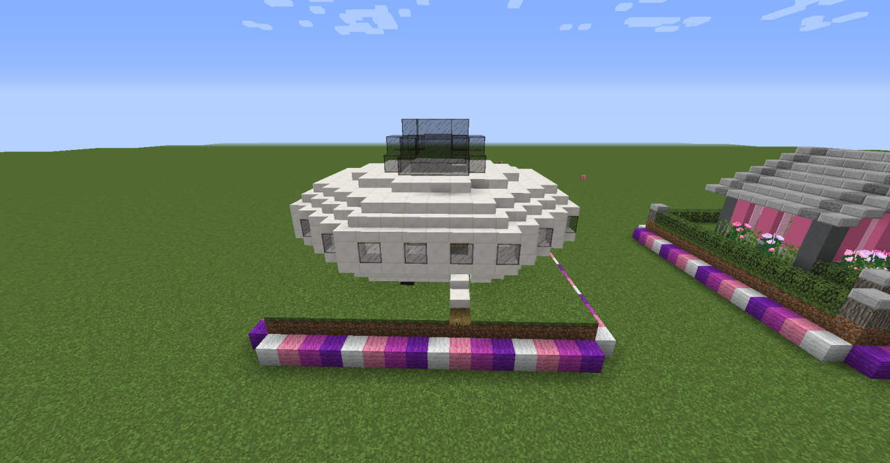UFO House Minecraft Map