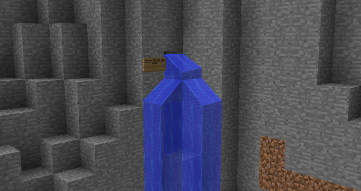 secret base,w/ redstone Minecraft Map