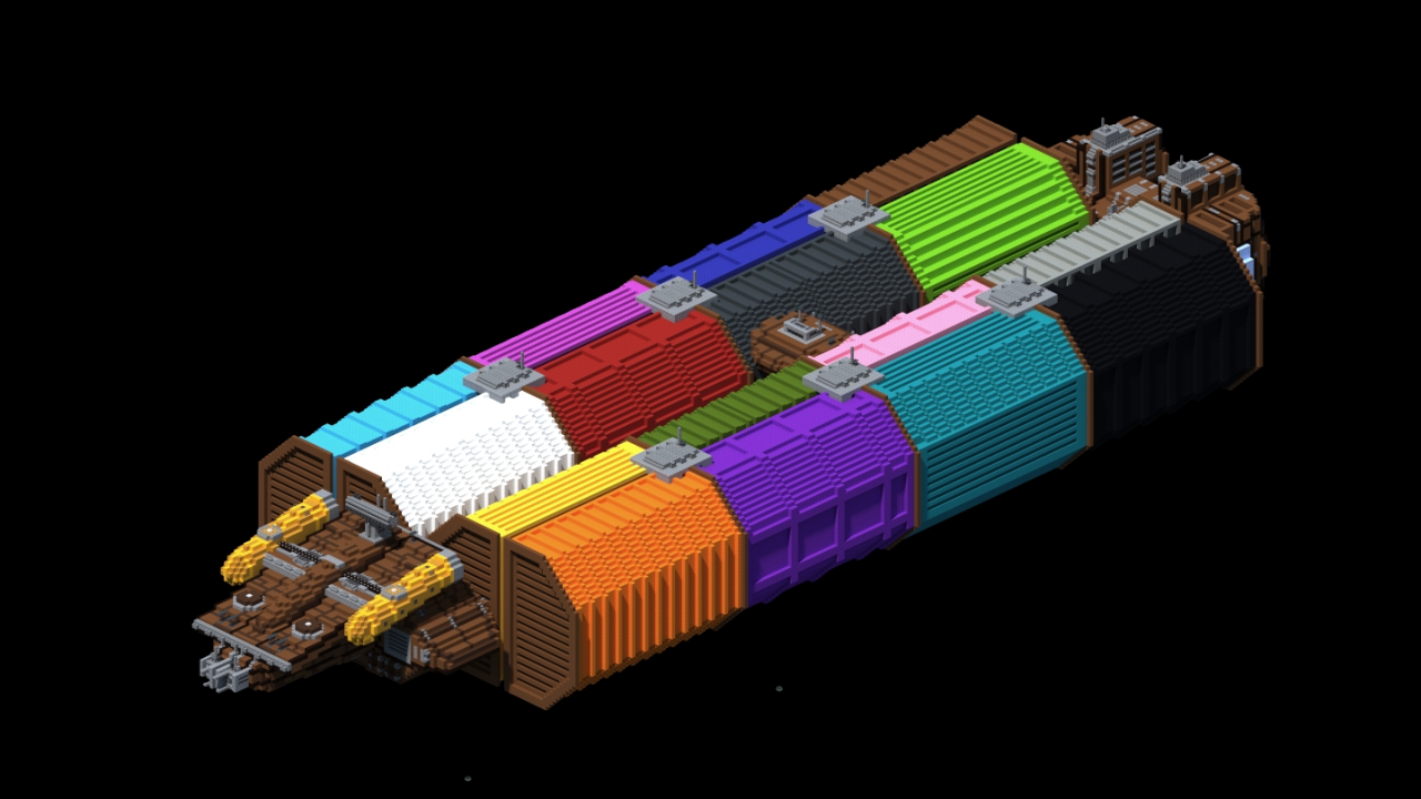BSG Gemini Freighter Minecraft Map
