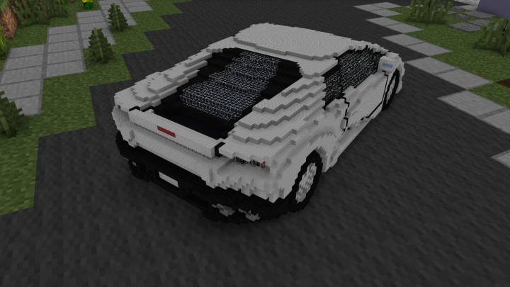 Lamborghini Huracán LP 610-4 Minecraft Map
