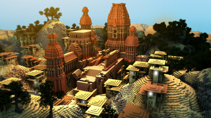 Architectural Contrast Minecraft Map