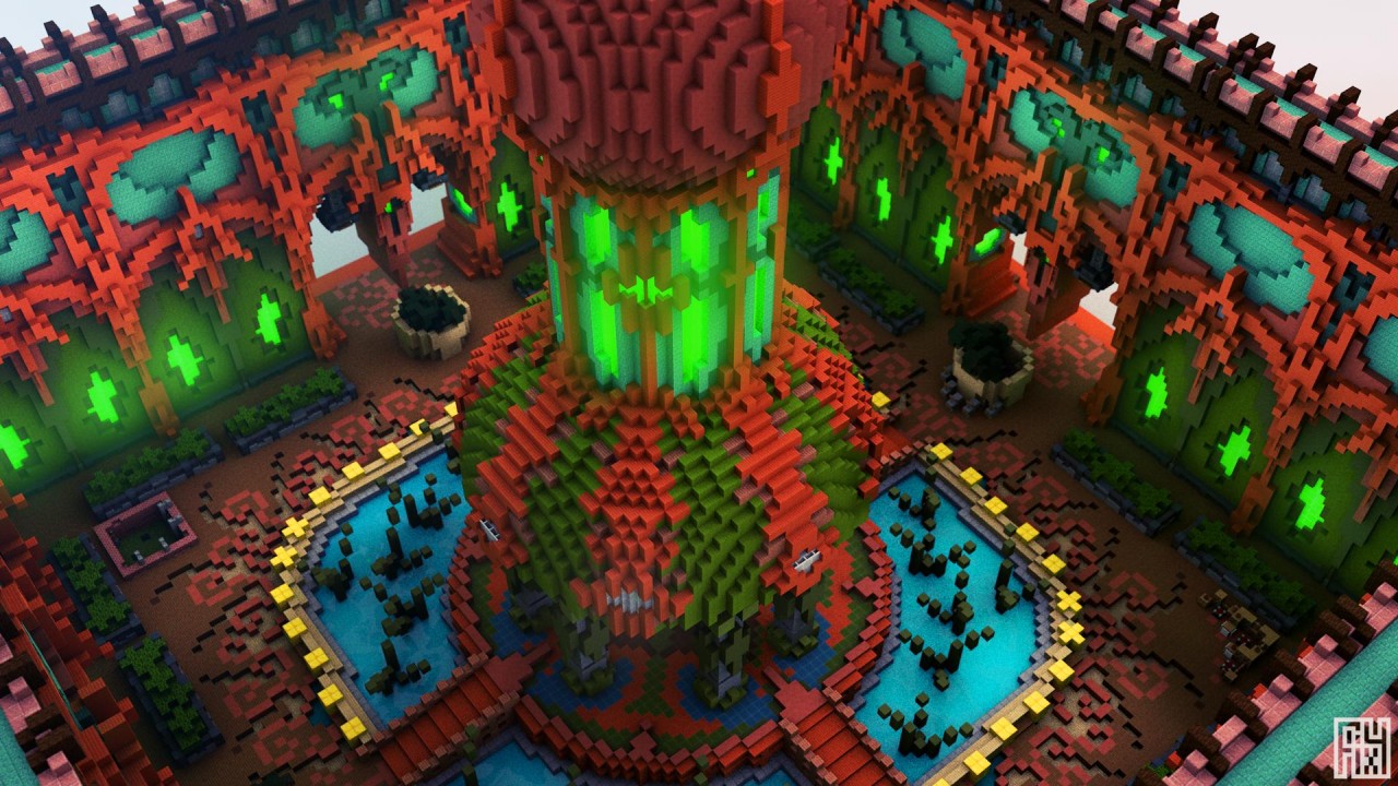 Minecraft Project: Exotic Factions Spawn Minecraft Map