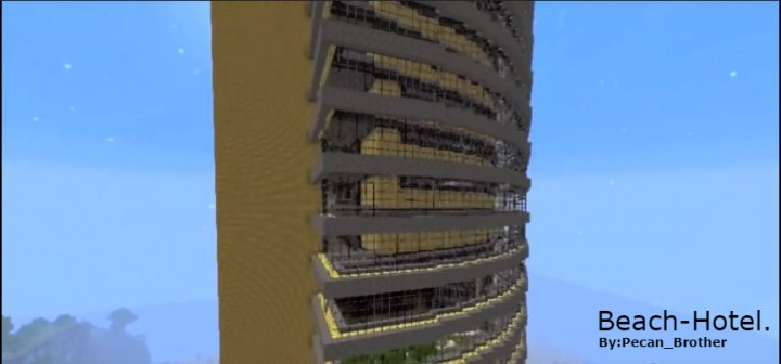 Beach Hotel Minecraft Map