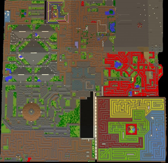 Sanctuary Corporation: Puzzle Maze Minecraft Map
