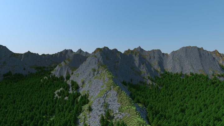 Mountains. 3 Minecraft Map
