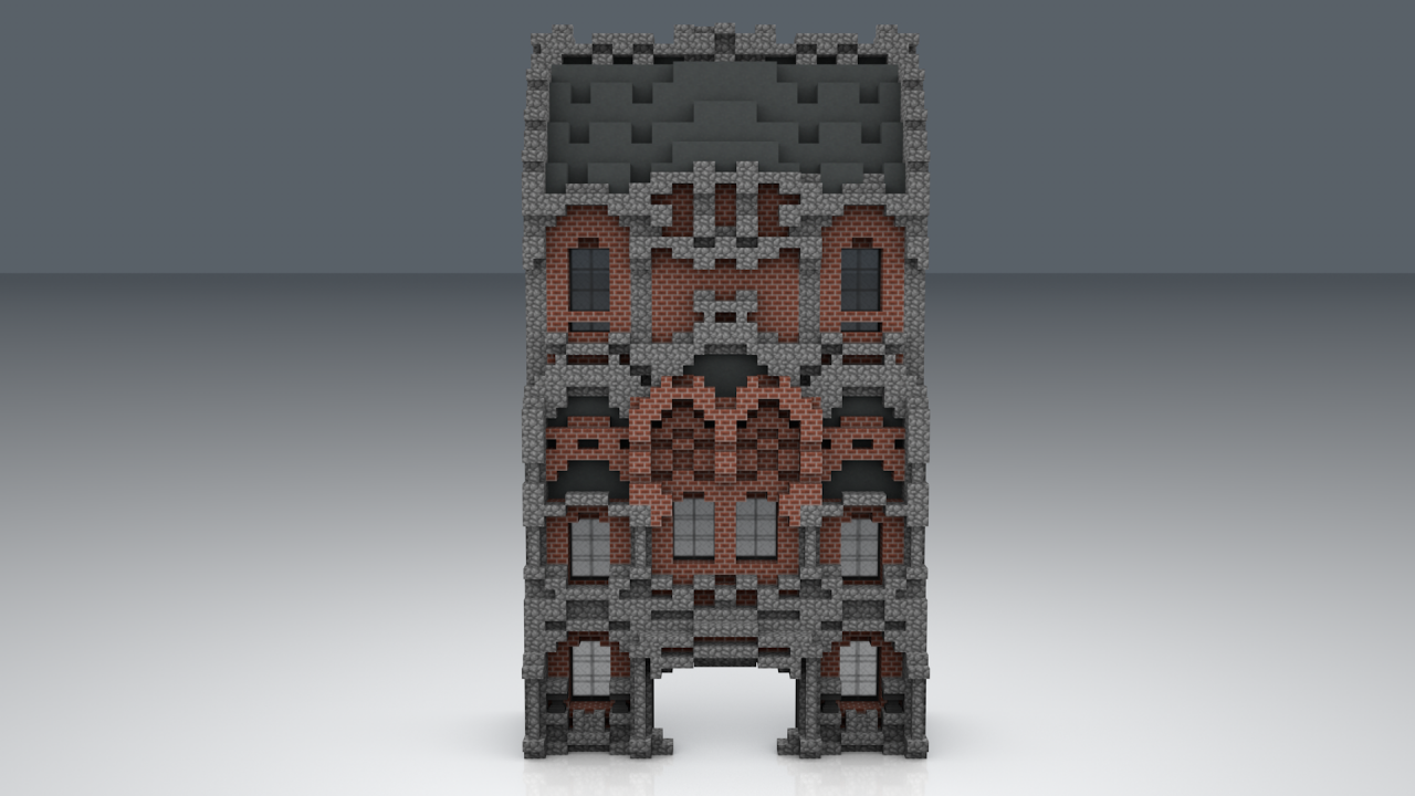 Bricky Tenement House Minecraft Map