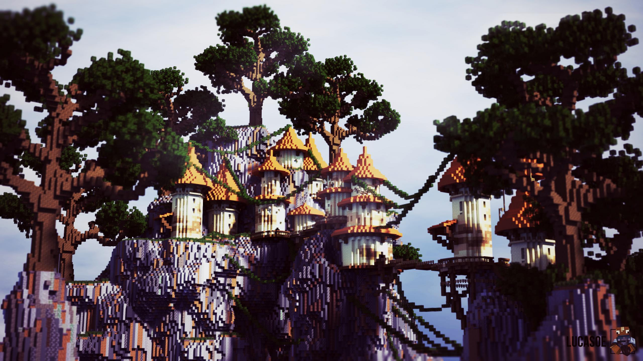 Sky High - Minecraft timelapse! Minecraft Map