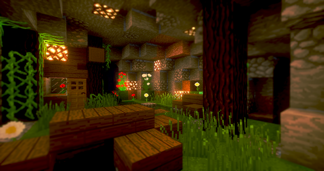 Underground Oasis Minecraft Map