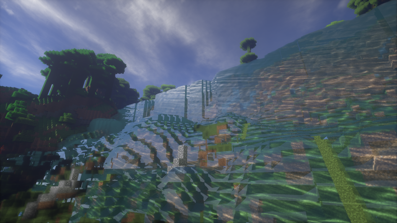 Stream of Waterfall Minecraft Map