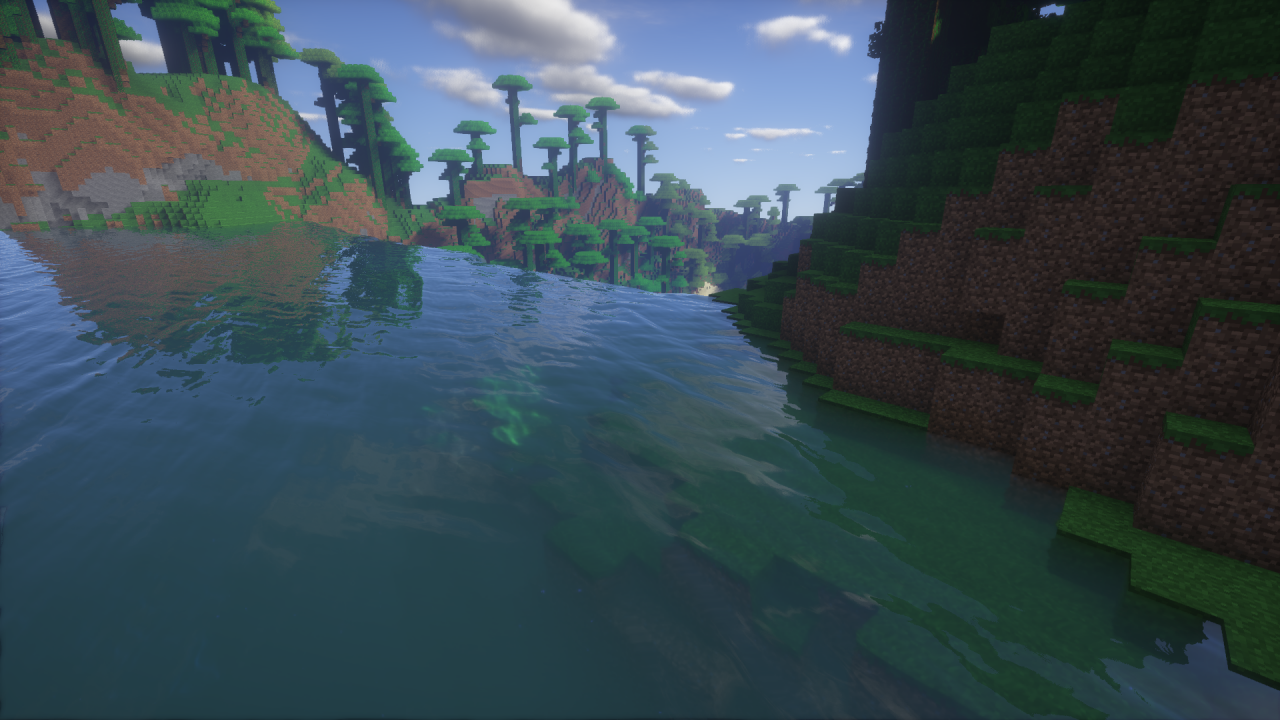 Stream of Waterfall Minecraft Map