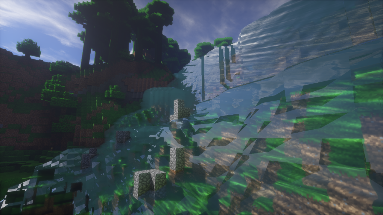 Stream of Waterfall Minecraft Map