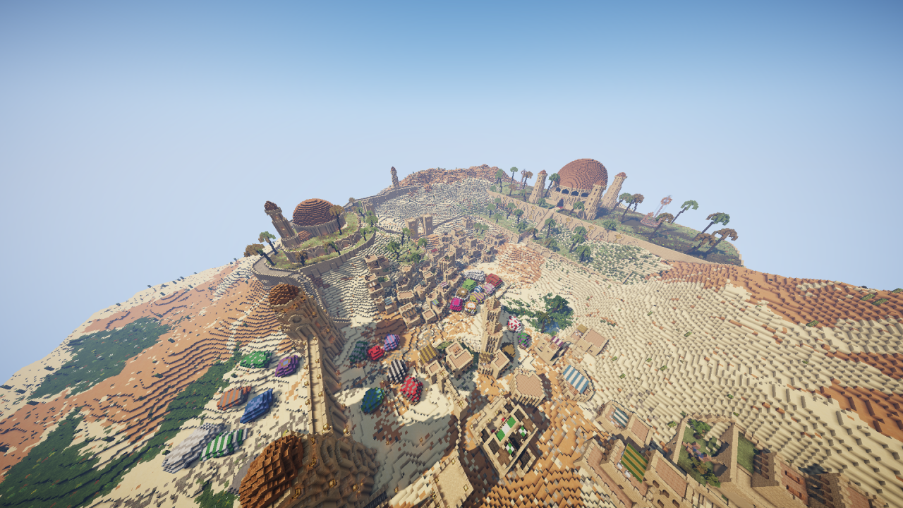 "The City of Dunes" by MrGoldWaRRioR Minecraft Map
