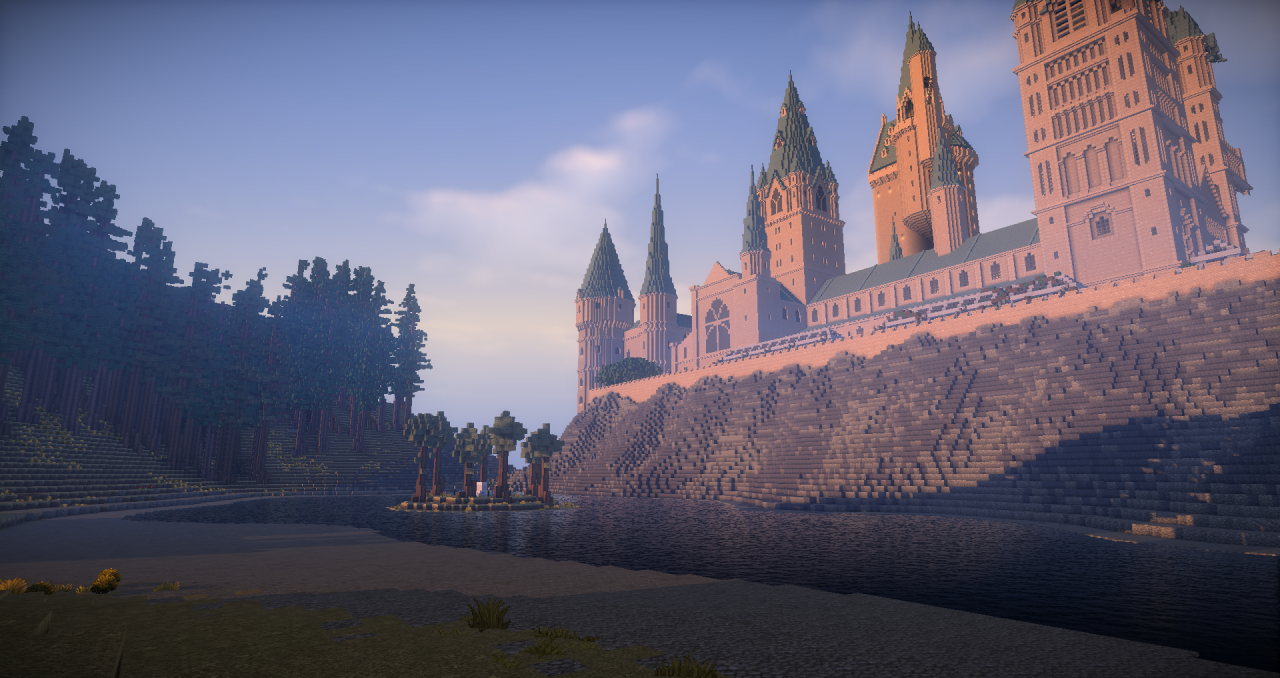 Hogwarts Castle on PotterworldMC Minecraft Map
