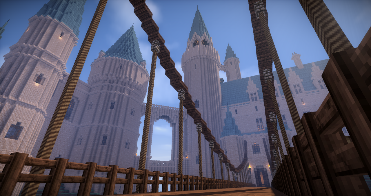 Hogwarts Castle on PotterworldMC Minecraft Map