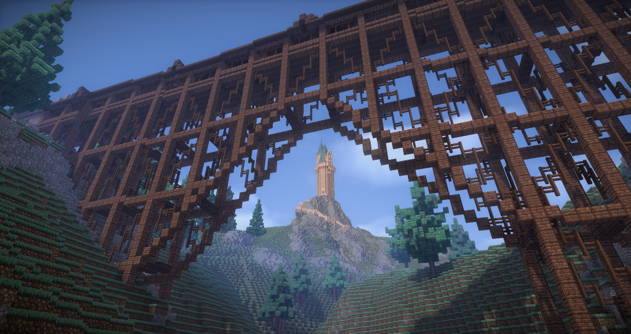 Hogwarts Castle on PotterworldMC Minecraft Map