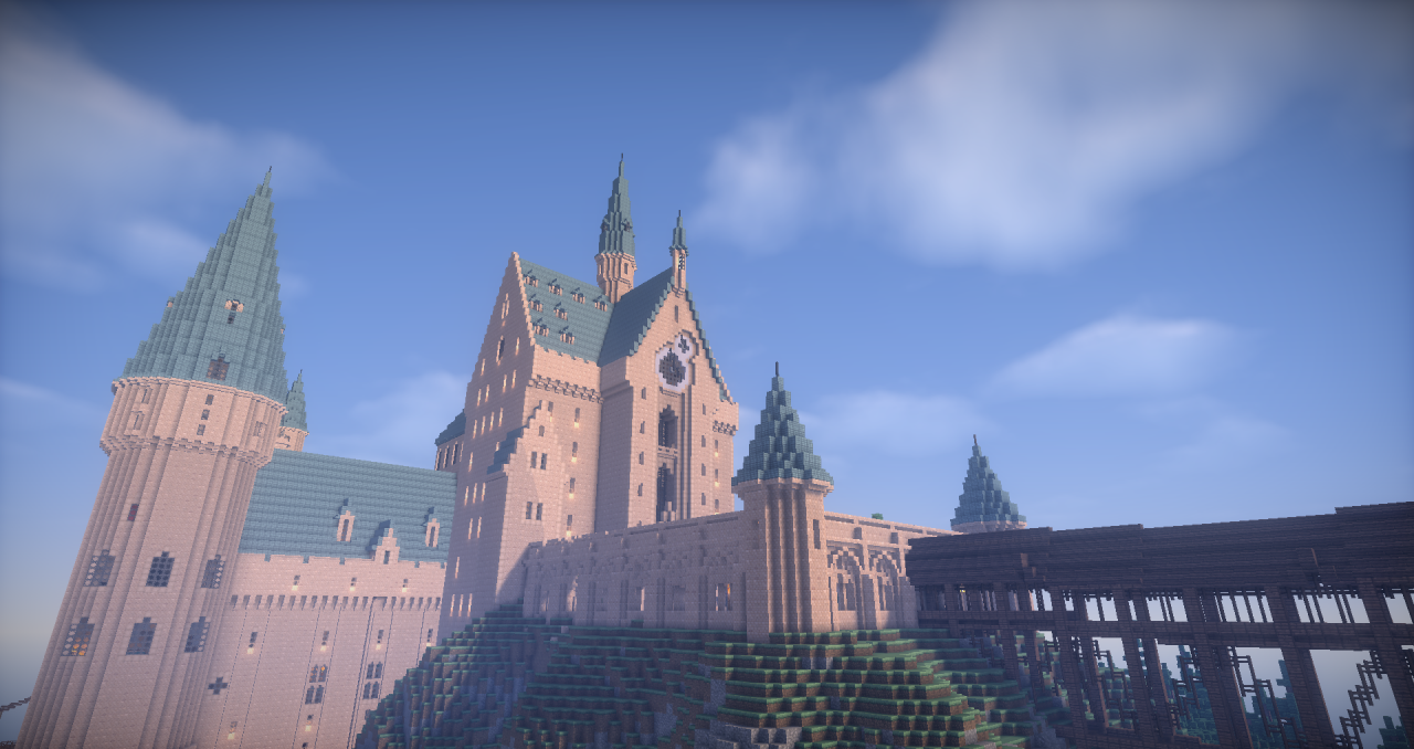 Hogwarts Castle on PotterworldMC Minecraft Map