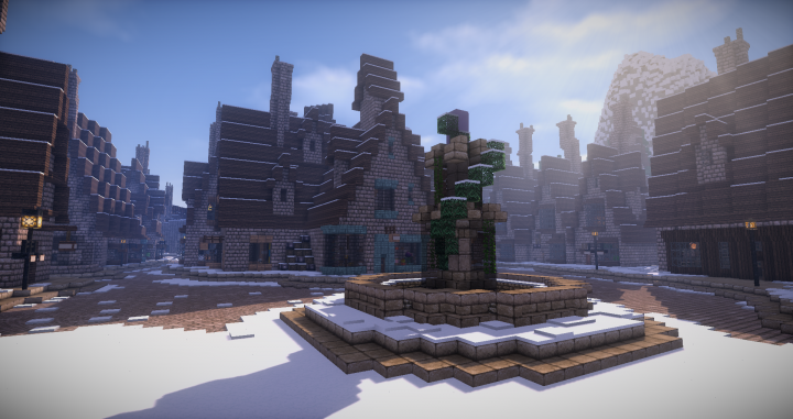 Hogsmeade on PotterworldMC Minecraft Map