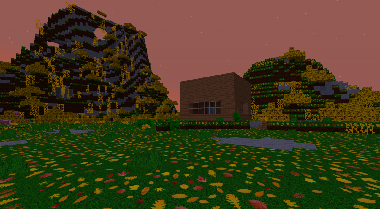 Beautiful Autumn World Minecraft Map