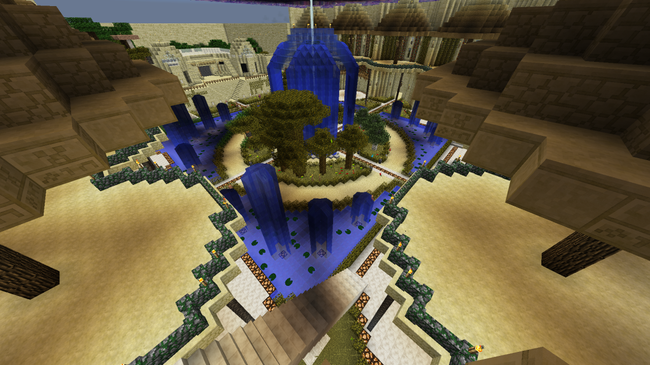 Oasis Library Minecraft Map