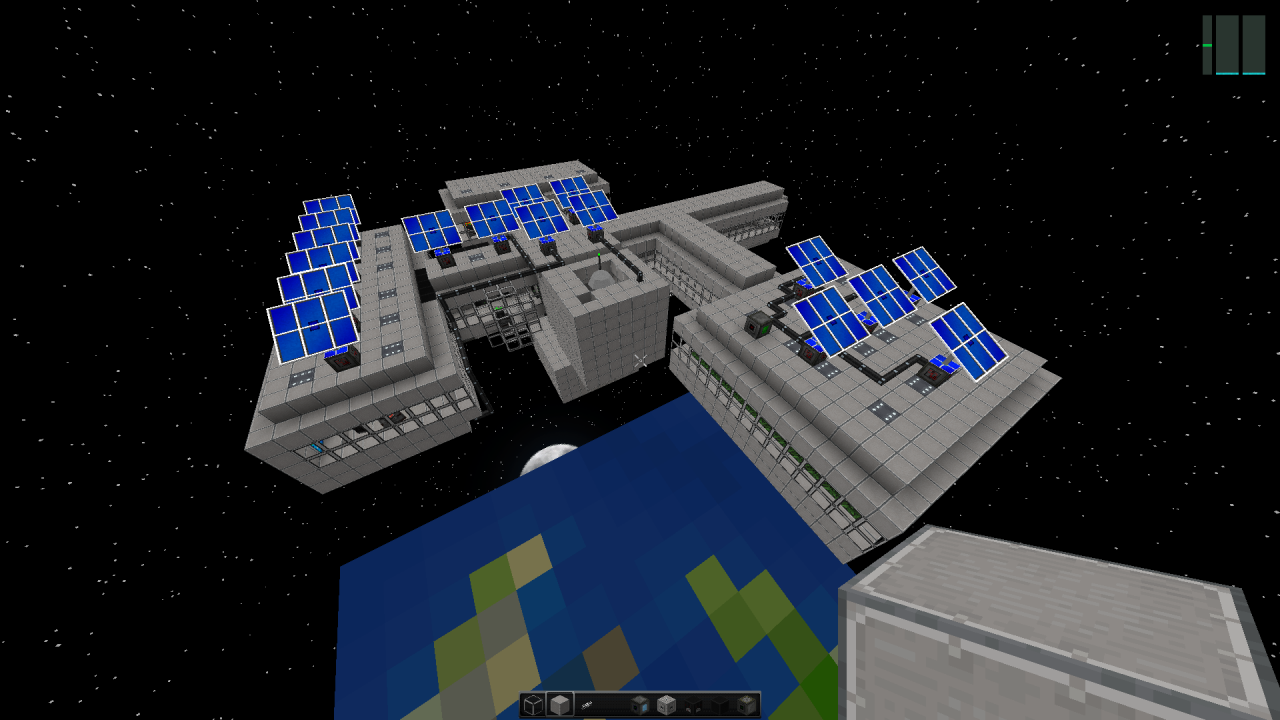 Space Station Minecraft Map