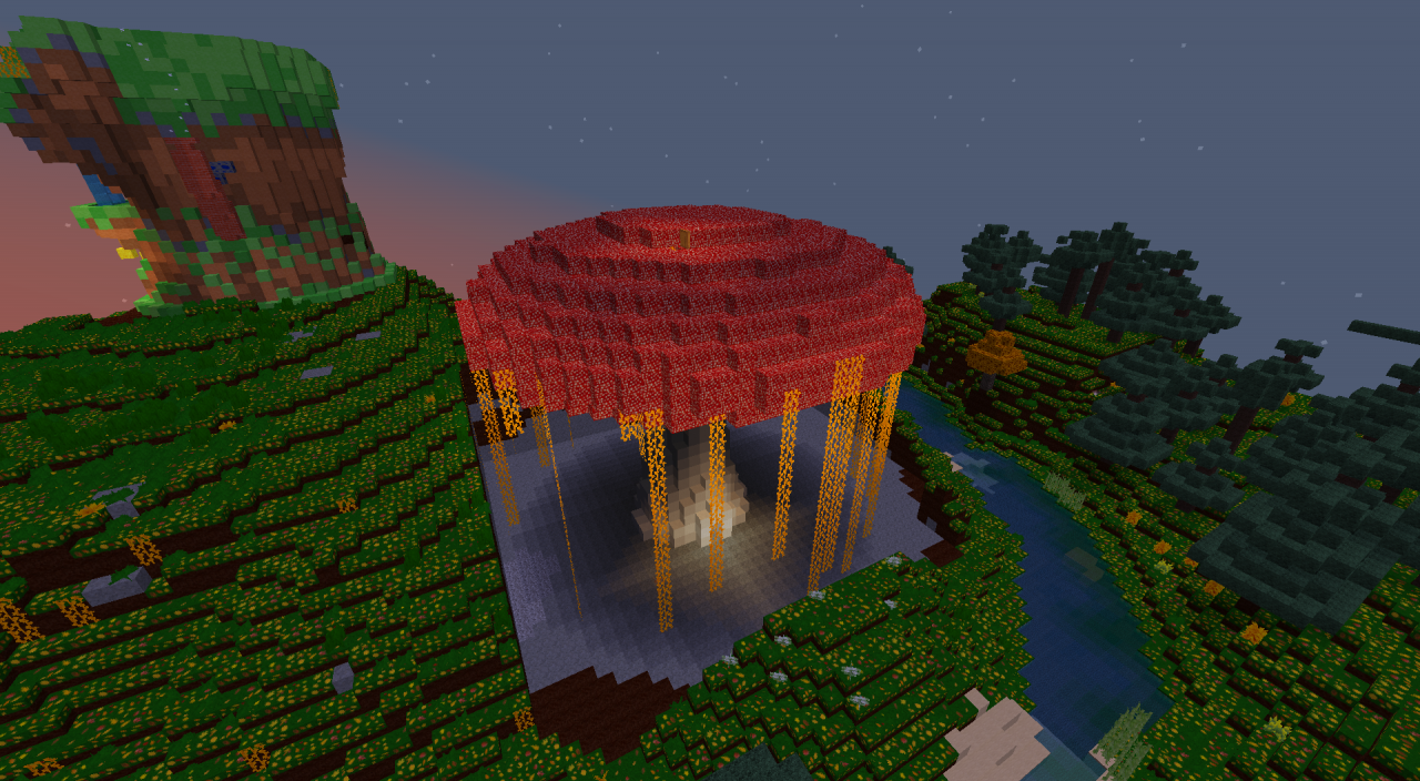 Beautiful Autumn World Minecraft Map