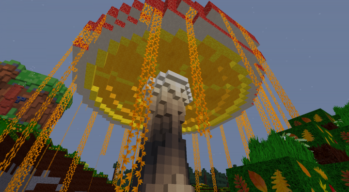 Beautiful Autumn World Minecraft Map