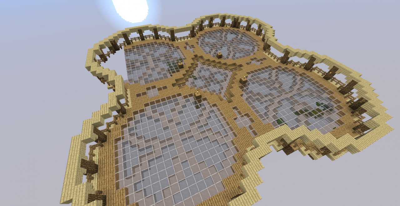 Hypixel MegaSkyWars Map 1 - MMD Minecraft Map