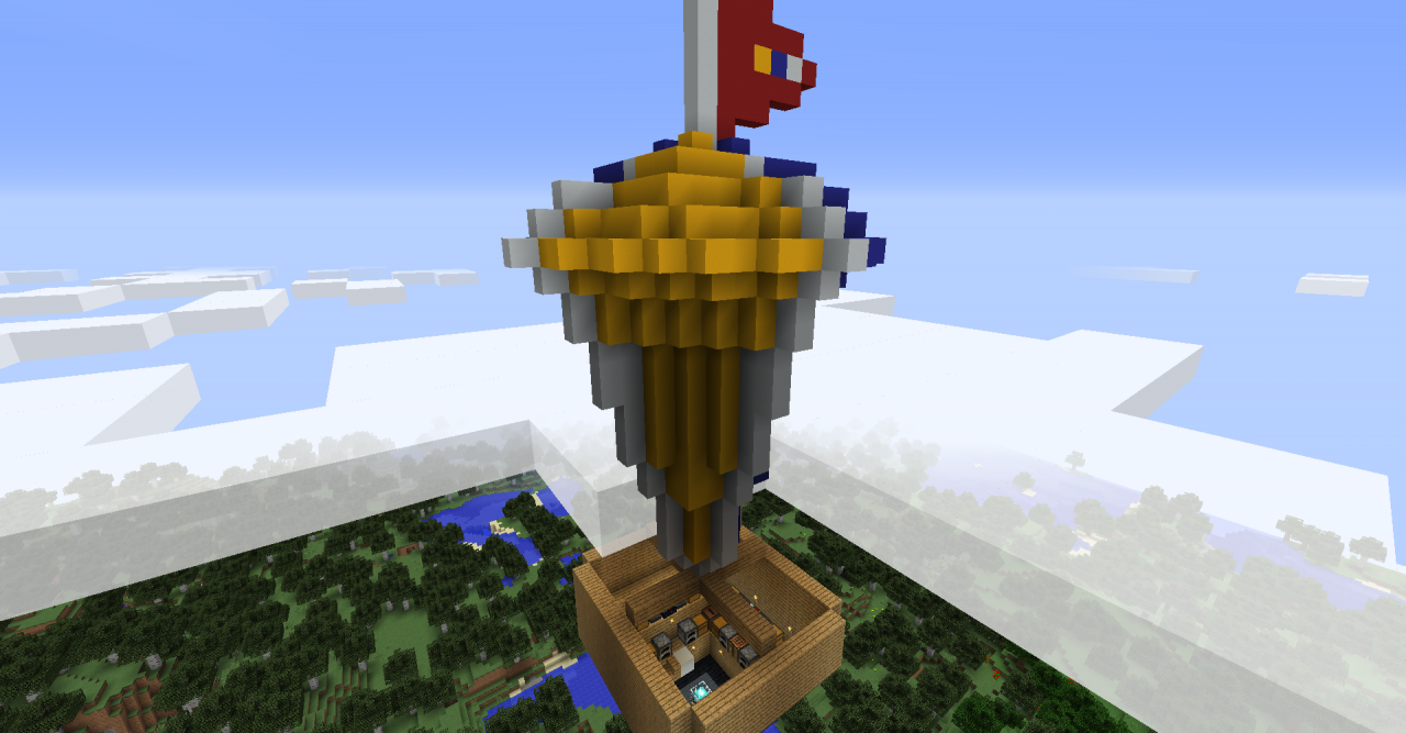 Hot Air Ballon 2 Minecraft Map