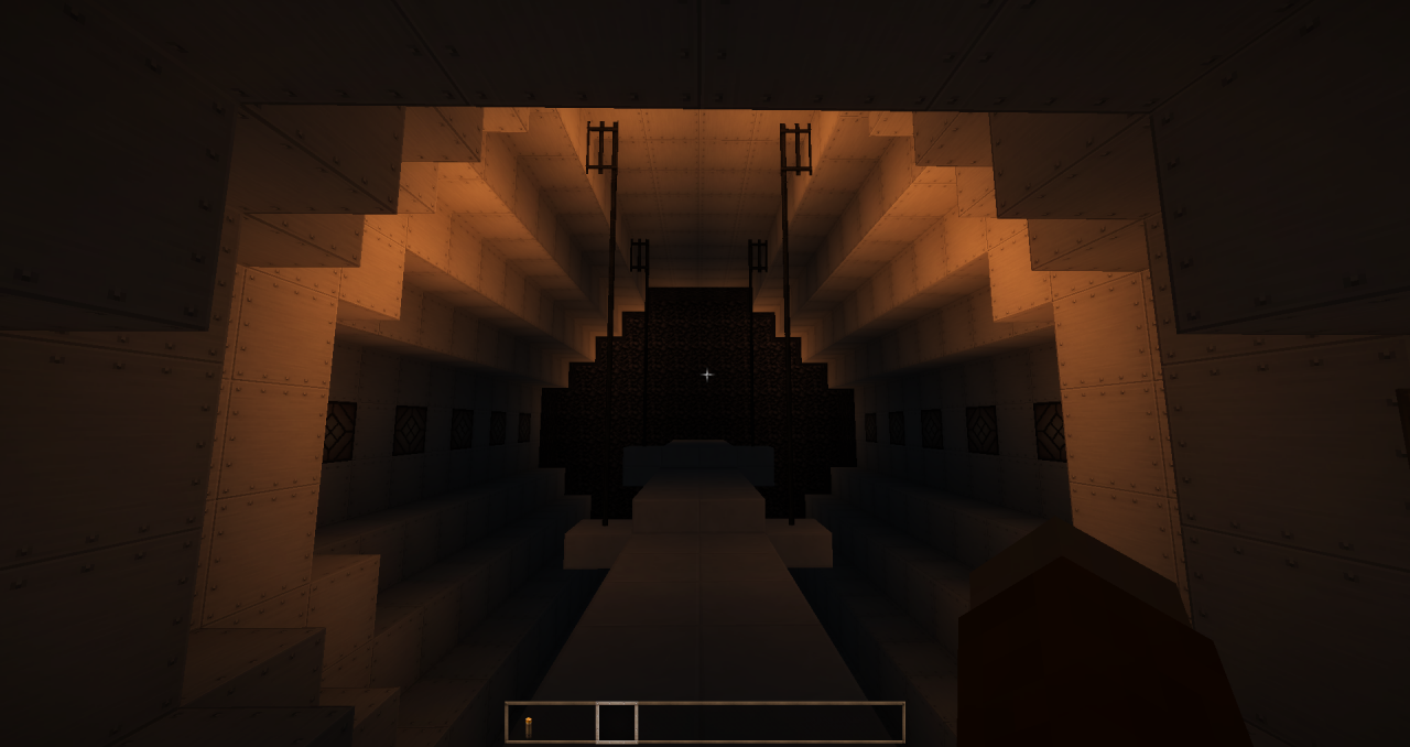 Underground Portal Vault (Redstone Controlled Portal) Minecraft Map