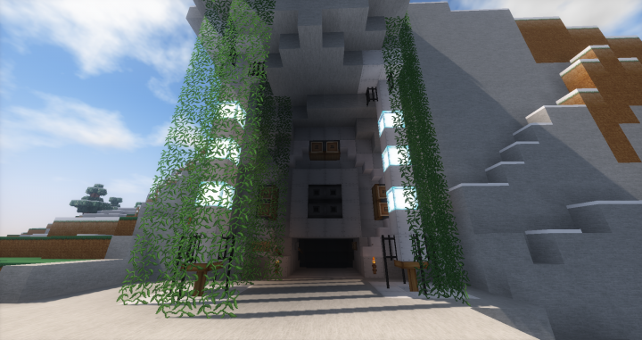 Underground Portal Vault (Redstone Controlled Portal) Minecraft Map