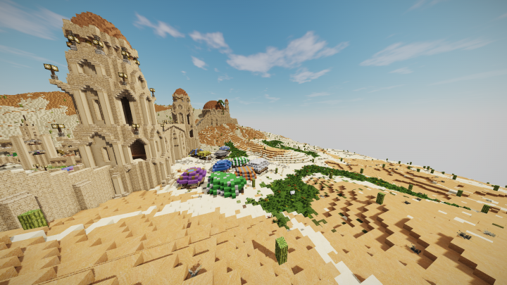 "The City of Dunes" by MrGoldWaRRioR Minecraft Map