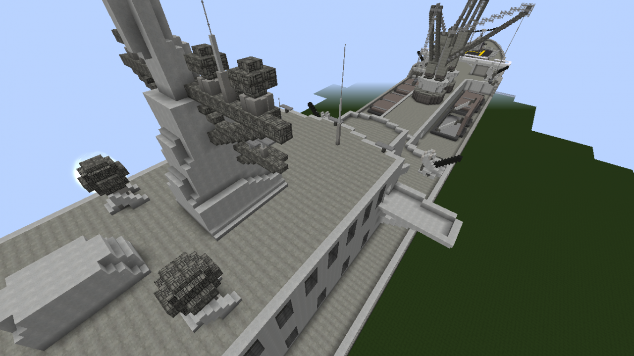 U.S.S. Peregrination | Military Special Cargo Transporter! Minecraft Map