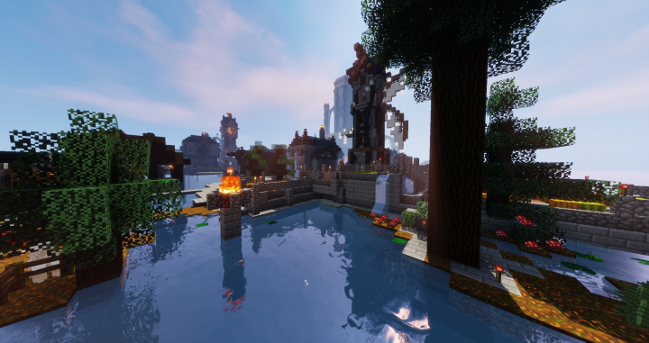 Faction Lake Village Minecraft Map