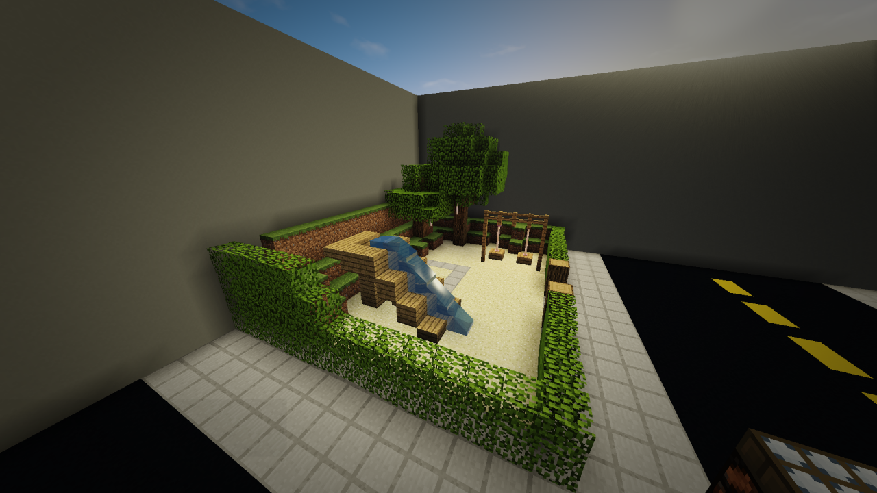 Server Spawn City 1.12 Minecraft Map