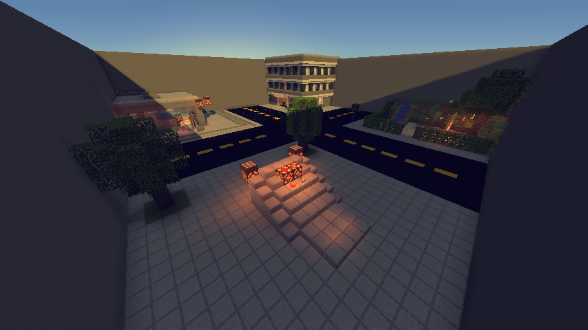 Server Spawn City 1.12 Minecraft Map