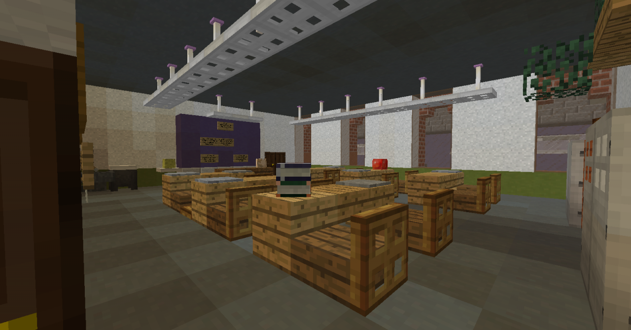 Renovation of Alan-Turing School Minecraft Map