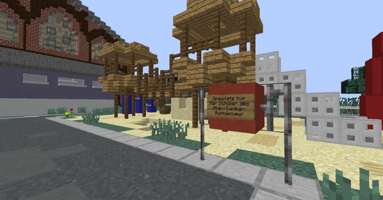 Renovation of Alan-Turing School Minecraft Map