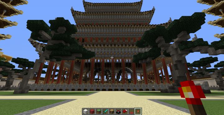 Temple of the dragon Minecraft Map