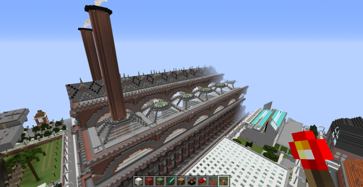 The cathedral of labor (Factory) Minecraft Map