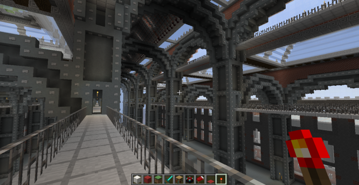 The cathedral of labor (Factory) Minecraft Map