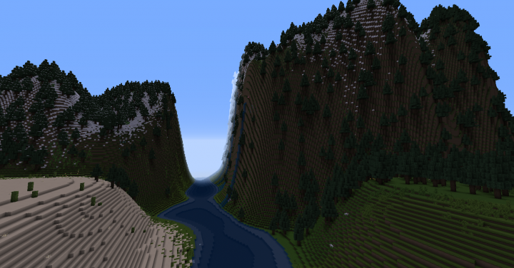 Mountains Minecraft Map
