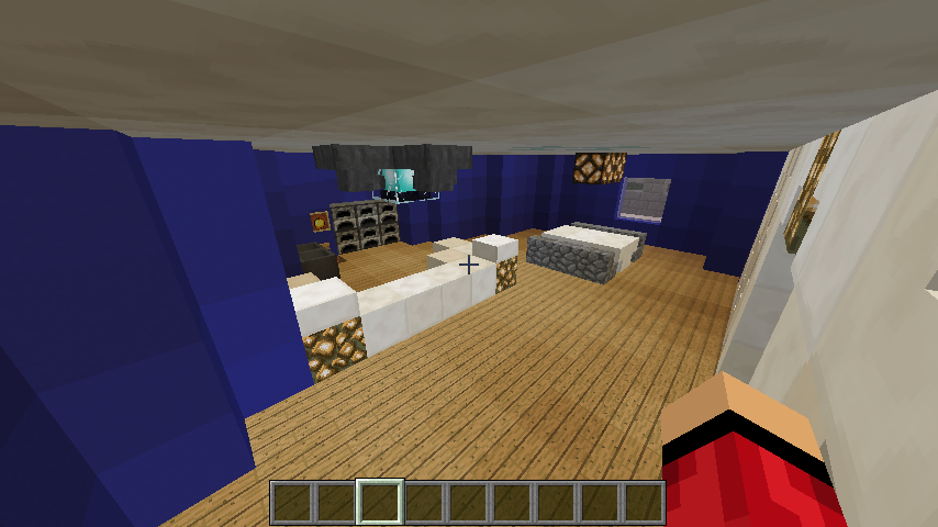 Command Block modern house Minecraft Map