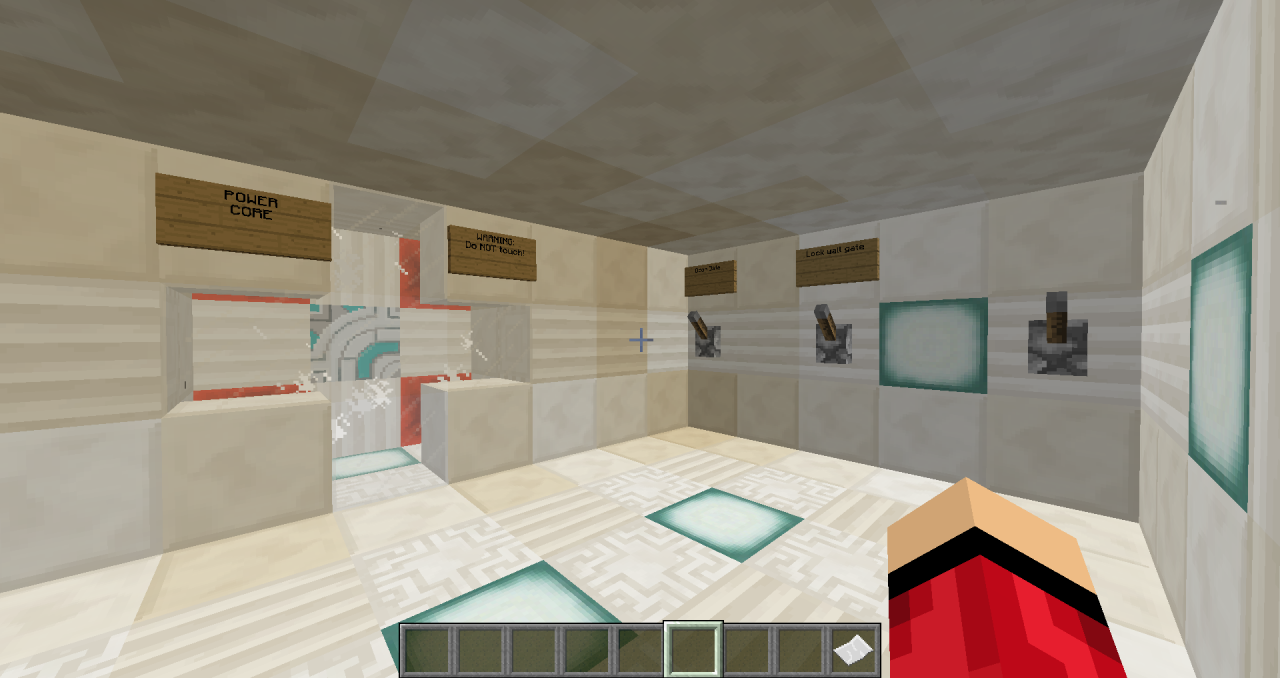 Command Block modern house Minecraft Map