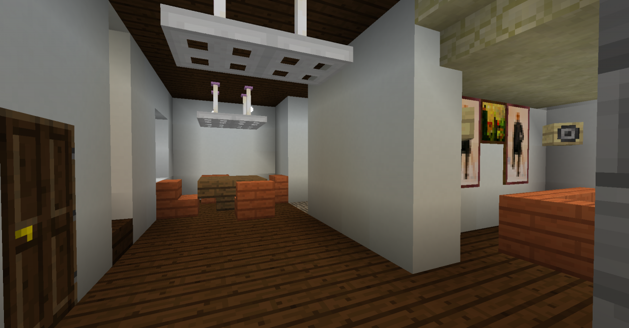 One Chunk Creative Cube House Minecraft Map