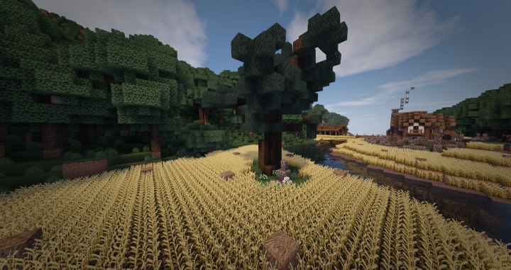 Medieval Valley Scene (Theia) Minecraft Map