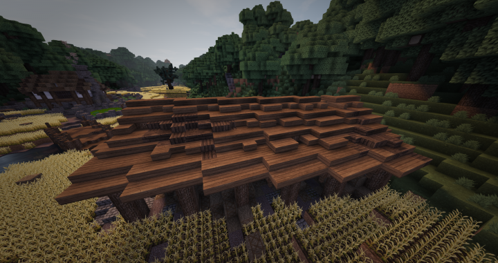 Medieval Valley Scene (Theia) Minecraft Map