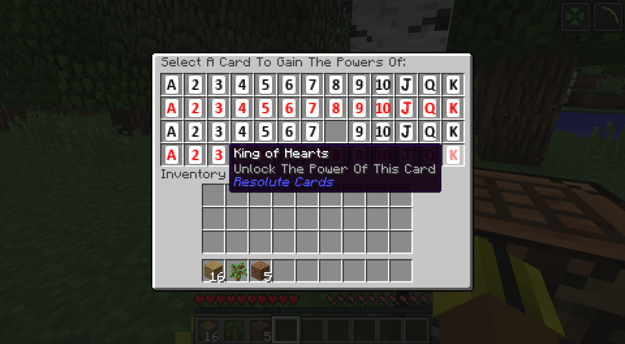 Resolute Cards Minecraft Mod