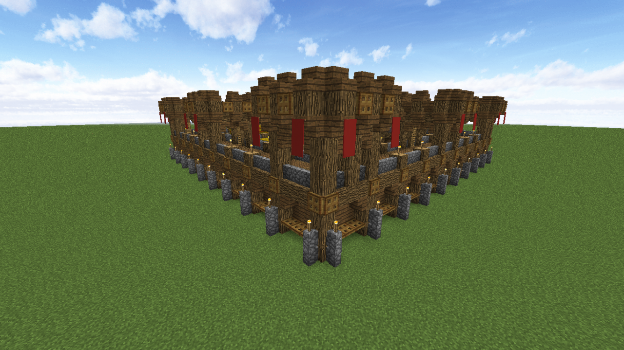 Zombie Apocalypse Base/Castle Minecraft Map